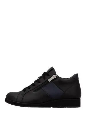 Asics Low Top Zip-up Sneakers - Black