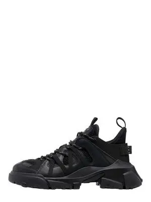 Alexander McQueen Descender Lace-up Sneakers - Black