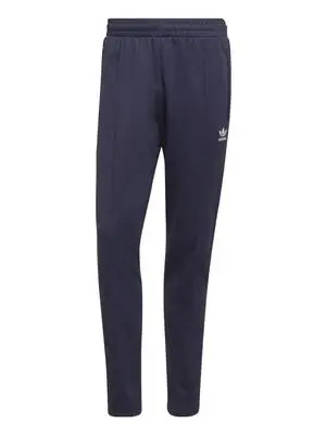 Adidas Men's Adidas Originals Solid Color Straight Slim Fit Sports Pants/trousers/joggers Blue Multi-color