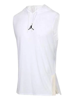 JORDAN Dri-fit Training Sleeveless Vest - White