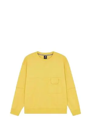 NEW BALANCE Pocket Sweatshirt Asia Sizing - Yellow