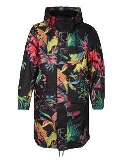 Nike Nsw Nsp Parka Aop Jacket - Black