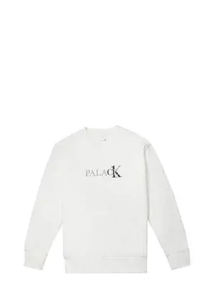 PALACE X Calvin Klein Crewneck Sweatshirt - White