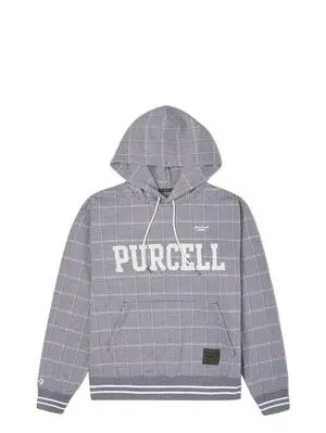CONVERSE X Todd Snyder Crossover Series Plaid Pullover Hoodie - Grey