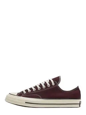 CONVERSE Chuck 70 Vintage Canvas Low Top Sneakers - Dark Dark Green