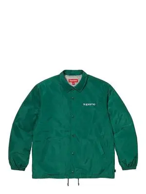 Supreme Fw23 Week11 Nyc Coach Jacket - Green