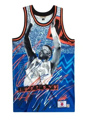 Mitchell & Ness X Just Donny New York Knicks Sublimated Jersey - Blue