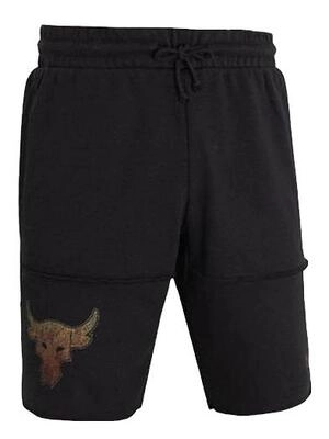 Under Armour Project Rock Brahma Bulls Shorts - Black