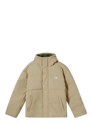 NEW BALANCE Windproof Down Jacket - Khaki/green