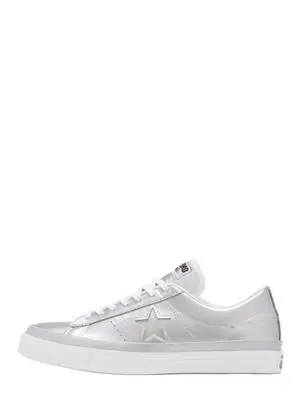 CONVERSE Converse One Star Low Metallic Sneakers Silver