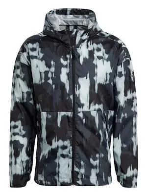 Adidas Urban Aop Wr Hooded Jacket - Black