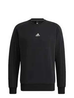 Adidas Crewneck Sweatshirt With Logo - Multi-color