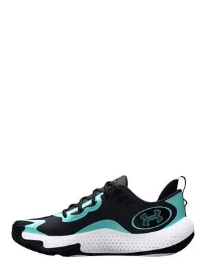 Under Armour Spawn 5 Iridescent Sneakers - Black/white/iridescent