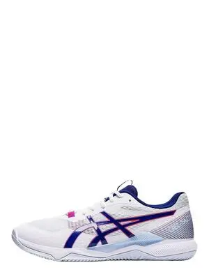 Asics Gel Tactic Low Top Sneakers - White/purple