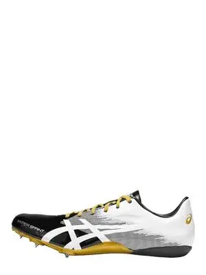 Asics Hyper Sprint Athletic Spikes - White/black/gold