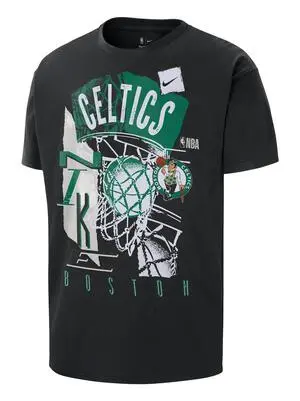 Nike Nba Boston Celtics Courtside T-shirt - Black
