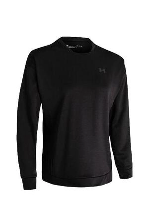 Under Armour Rival Terry Taped Crew - Black