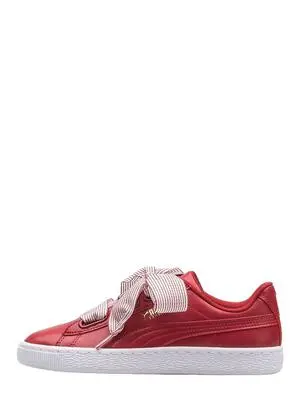 PUMA Basket Heart Sneakers - Red