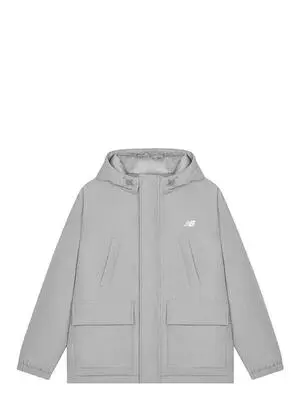 NEW BALANCE Hooded Sports Jacket - Grey