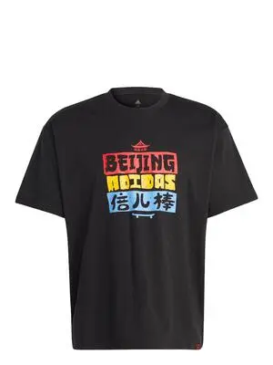 Adidas Graphic T-shirts - Black