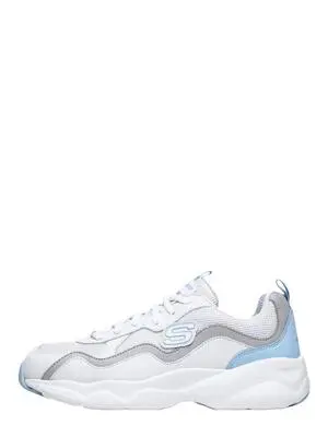 Sketchers Dlites Airy Athletic Sneakers - White/blue
