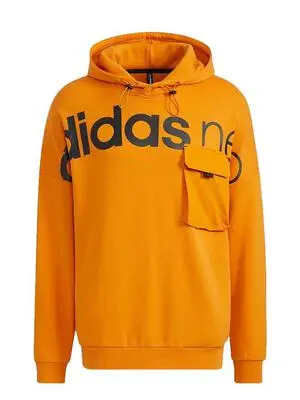 Adidas Neo Ard Hdy Large Logo Hoodie - Orange