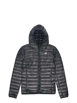 Adidas Hooded Down Jacket - Black