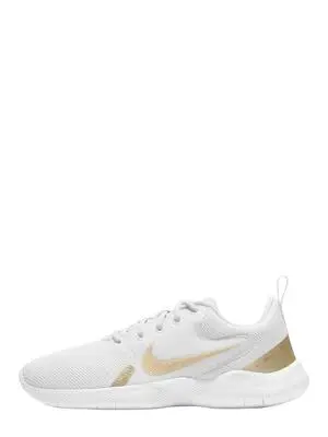 Nike Flex Experience Run 10 "white Metallic Gold - White/gold