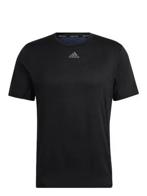 Adidas Adidas Solid Color Logo Sports Gym T-Shirt Multi-color