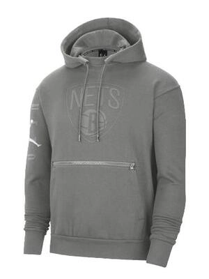 JORDAN Brooklyn Nets Fleece Lined Sports Pullover - Multi-color