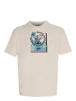 PUMA Downtown Graphic T-shirt - Grey