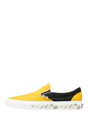 VANS Slip-on Sneakers - Black/yellow