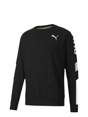PUMA Modern Sports Crew Neck Pullover - Black