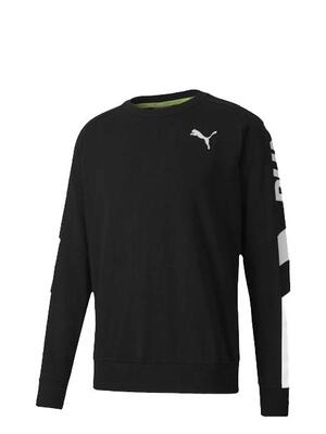 PUMA Modern Sports Crew Neck Pullover - Black