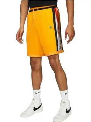 Nike Dri-fit Dna+ Basketball Shorts - Yellow/black-red