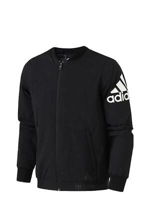 Adidas Bomber Wv Warm Woven Sports Jacket - Black