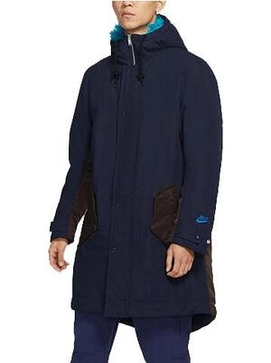 Nike Therma-fit Colorblock Hooded Jacket - Blue