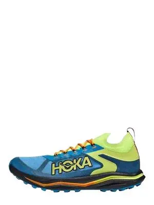 Hoka One One Zinal 2 Athletic Sneakers - Diva Blue/lettuce