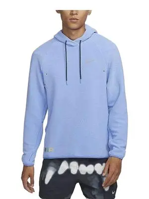 Nike Dri-fit Division Running Hoodie - Blue
