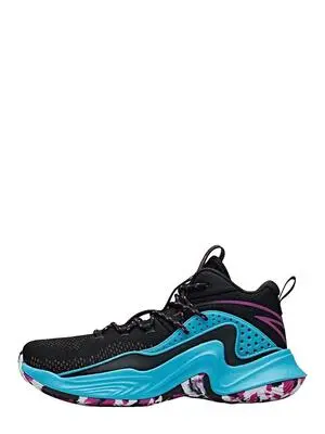 ANTA Klay Thompson Athletic Sneakers - Black/blue/purple
