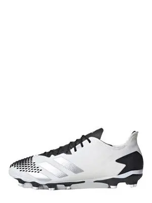 Adidas Predator 20.2 Mg Soccer Cleats - White/black