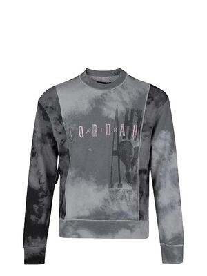 JORDAN Air Sport Dna Embroidered Sweatshirt - Light Gray