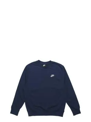 Nike Basic Chest Logo Crewneck Sweatshirt - Navy