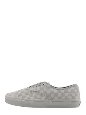 VANS Authentic Mono Checkerboard Sneakers - Grey