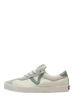 VANS Sport Low Top Sneakers - Beige/green