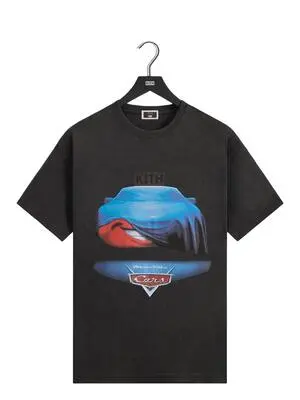 Kith X Disney Pixar Cars Poster Vintage T-shirt - Black