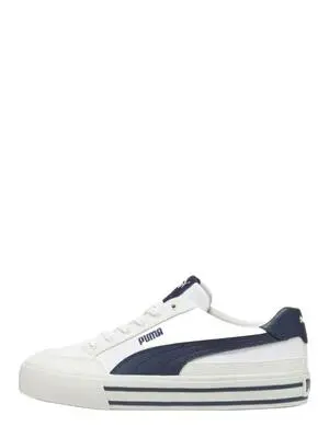 PUMA Court Classic Vulc Sneakers - White/black