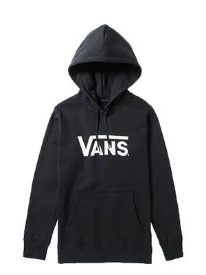 VANS Classic Casual Pullover Hoodie - Black