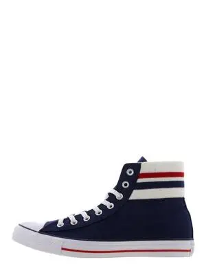 CONVERSE Chuck Taylor High Top "70s Meet 80s" Sneakers - Navy/white/red