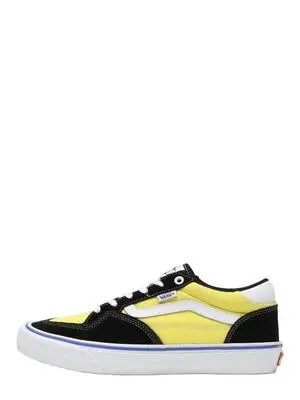 VANS Rowan "black Yellow" Skate Shoes - Black/yellow/white